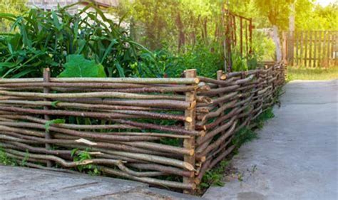 Rustic Charm Diy Tree Branch Fence Ideas And More