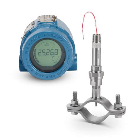 Rosemount™ 0085 Pipe Clamp Temperature Sensor And 3144p Temperature