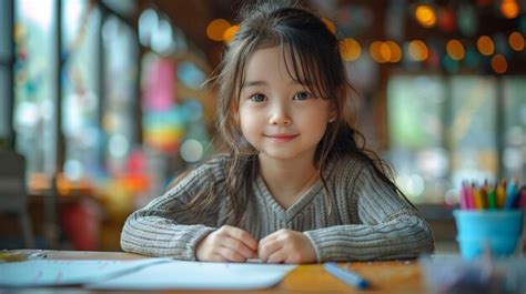 A Classroom Full Of Budding Artists Premium Ai Generated Image