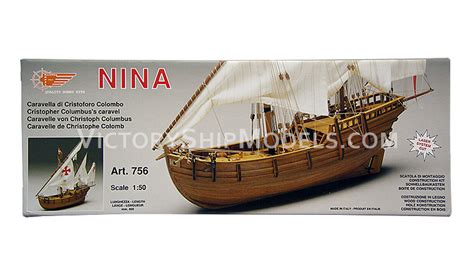 Ship Model Nina Wooden Kit Mantua Wooden