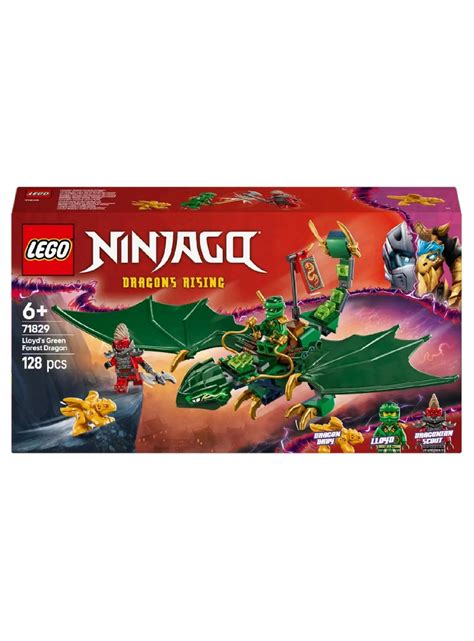 Joc Lego Ninjago Lloyds Green Forest Dragon 71829