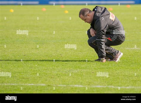 Cologne Germany 11th Mar 2017 Germanys Coach Frederik Kobus Potgieter Photographed
