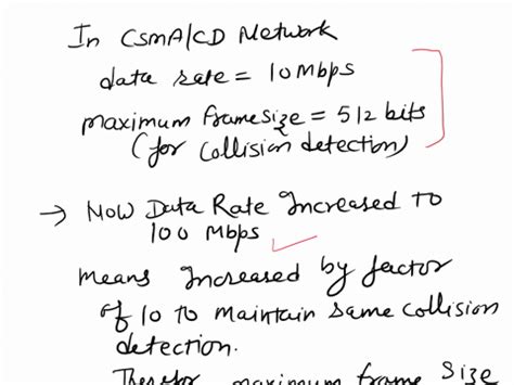 SOLVED Using The Data In Exercises And Find The Minimum Size Of An Ethernet Frame For