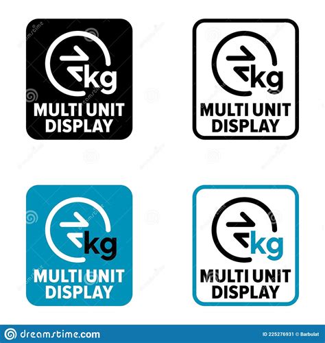 Multi Unit System Line Icons Collection Integration Scalability