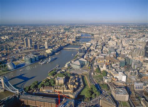 London Then And Now Aerial Shots Show City Grow Over Past Two Decades