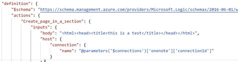 How Do I Add Title To Onenote Page Created By Logic App Microsoft Qanda