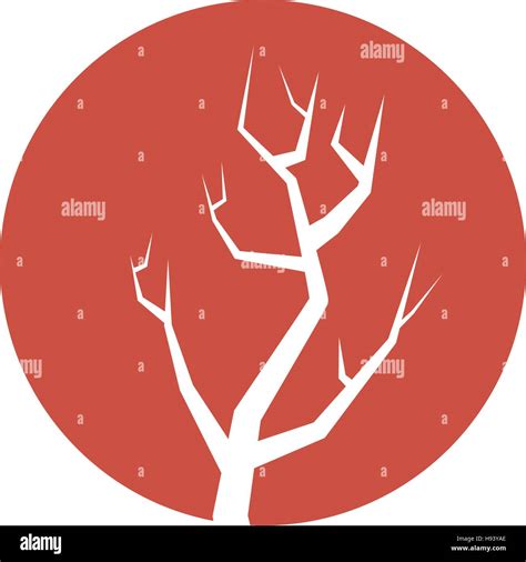 Tree Branch Hand Drawing Isolated Icon Stock Vector Image Art Alamy