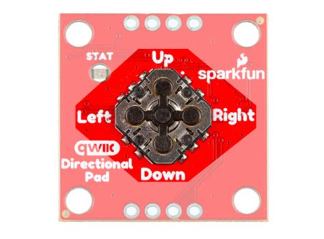 Hardware Overview Sparkfun Qwiic Directional Pad Hookup Guide