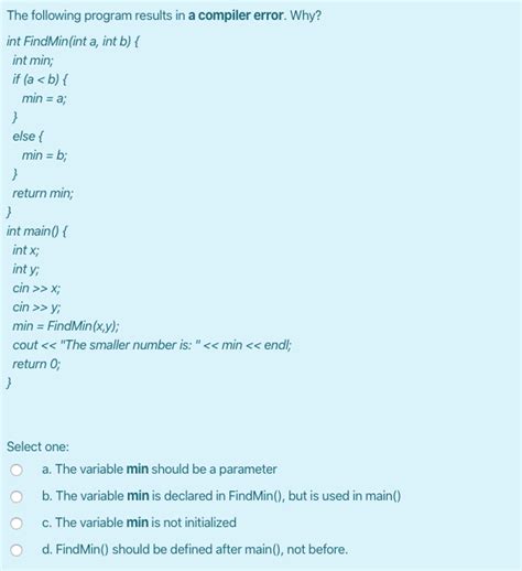 Solved What Is The Output Int X 18 While X 0 Cout