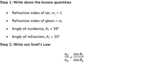 Refraction Refractive Index Edexcel AS Physics Revision Notes