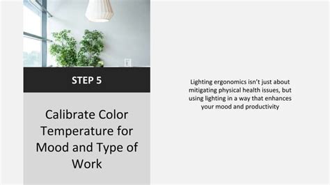 Lighting Ergonomics The Ultimate Guide Pptx Eye And Vision