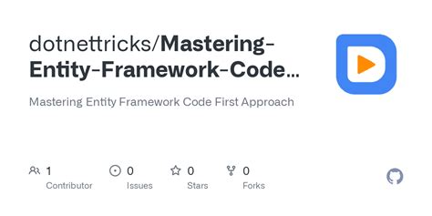 Github Dotnettricksmastering Entity Framework Code First Approach