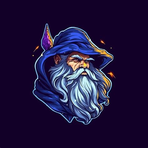 Premium Vector Esport Style Logo Design Wizard Vector Illustration