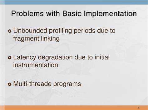 PPT Instant Profiling Instrumentation Sampling For Profiling Datacenter Applications