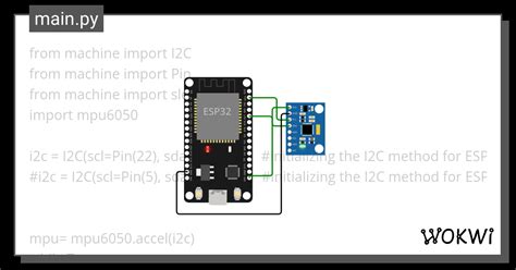 Acelerometro Wokwi Esp32 Stm32 Arduino Simulator