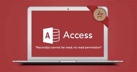 How To Fix The Error Record S Cannot Be Read No Read Permission In Access