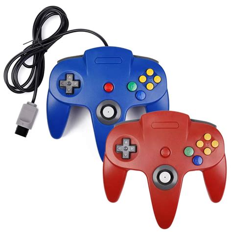 Xinhongry 2 Pack N64 Controller Classic Retro Wired N64 64