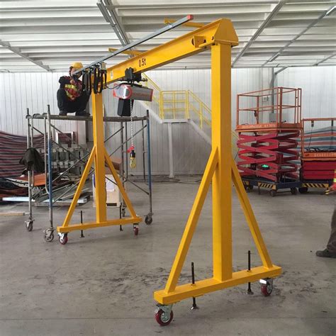 A Frame Lifting Portable Gantry Crane 3 5 Ton Fixed Height With