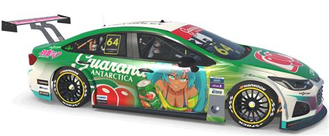 Brazilian Miku Hatsune Miku Gaurana Antarctica Chevy Cruze Stock Car