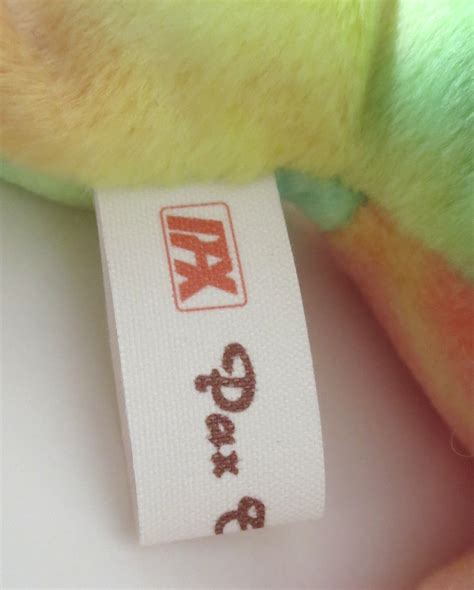 Spot The Dog Tie Dyed And Orange Ty Prototype Original 9 Rarest Beans