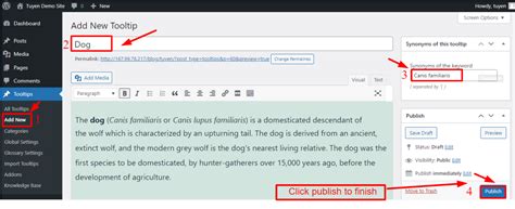 how to add tooltips to wordpress here is the useful method