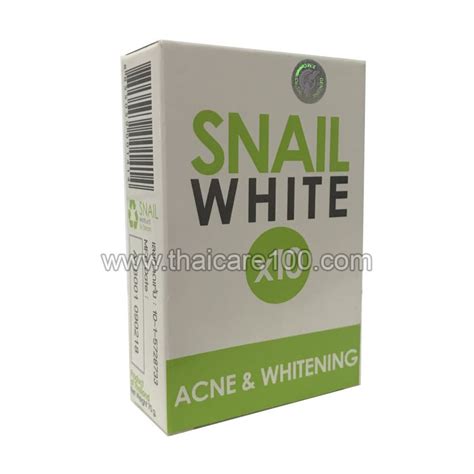 Отбеливающее улиточное мыло от акне Snail White Acne Soap купить по ...