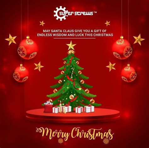 Super Screws Private Limited On Linkedin Merrychristmas Merrychristmas2022 Christmas