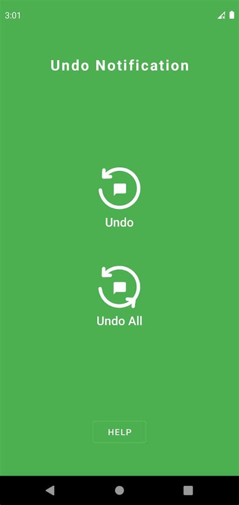 undo notification app allows you to resurrect your notifications