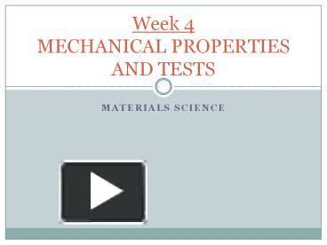 PPT Materials Science PowerPoint Presentation Free To View Id 6e0404 YjQ3Z