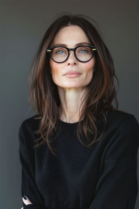 Hairstyles For Women Over 40 With Glasses That Are Anything But Boring