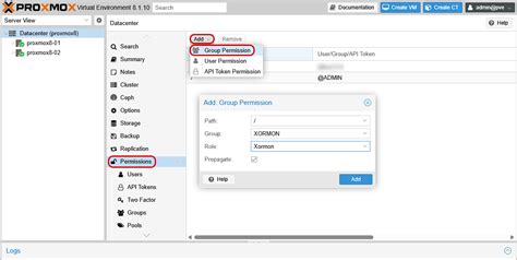 Proxmox Monitoring Installation