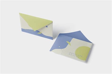 Premium Psd Paper Envelope Mockup For A5 And A6 Size Card