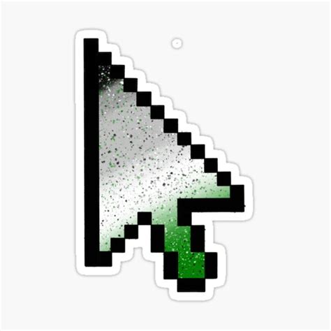 Androsexual Pride Computer Cursor Sticker For Sale By Brookelpetefish Redbubble