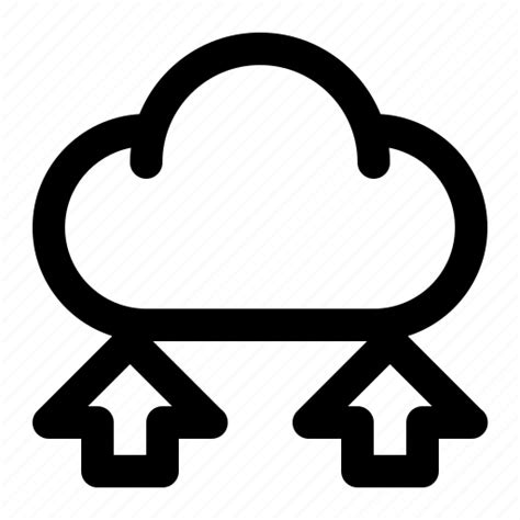 cloud upload uploading backup migration computing icon download