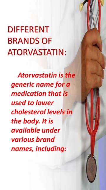 Uses Of Atorvas Pptx