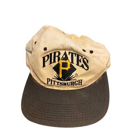 Vtg 80s 90s Pittsburgh Pirates Hat Gem