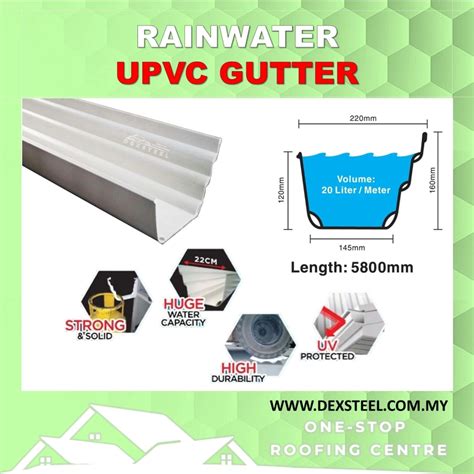 R220 Upvc Gutter Everplast Royal Series Gutter System Selangor Kl