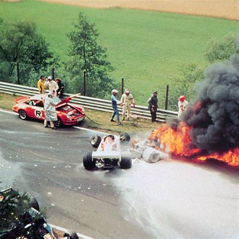 Niki Lauda Crash Laudas Nurburgring Helmet Up For Auction