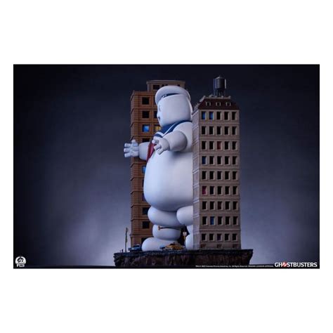 Los Cazafantasmas Diorama Estatuilla Stay Puft Hombre Malvavisco