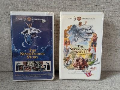 The Never Ending Story 1984 And Tnes Ii 1989 • Vhs 1994 Clamshell Ebay