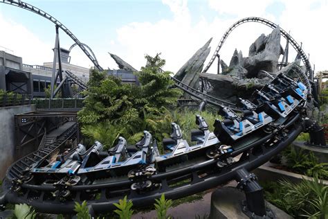 Pictures Jurassic World Velocicoaster Orlando Sentinel