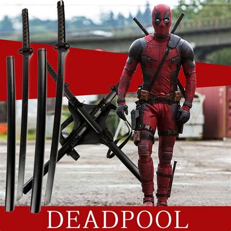 Deadpool Costume Weapon Kit At Harrison Trethowan Blog