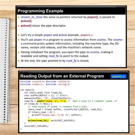 Linux Ipc With Pipes And Fifos Lesson On Process Communication Tpt