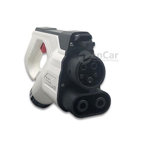 A Ccs Combo Dc Ev Charging Plug Ev Cable And Ccs Combo