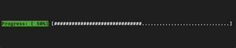 A Simple Progress Bar Class Written In Python GitHub