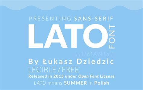 15 Fonts Similar To Lato And Pairing Examples