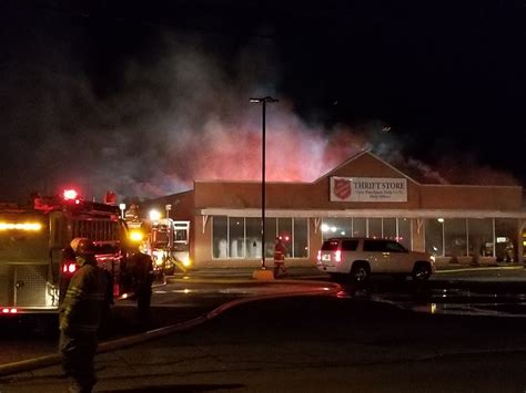 Fire At Hornell Salvation Army Thrift Store Am 1480 Wlea News