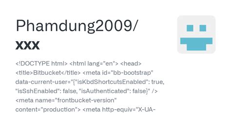 GitHub Phamdung Xxx Bitbucket