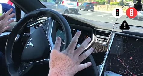Teslas New Traffic Light Icons In Autopilot Code Hints At Automatic