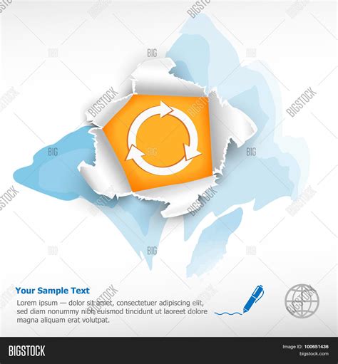 Process Circular Vector Photo Free Trial Bigstock